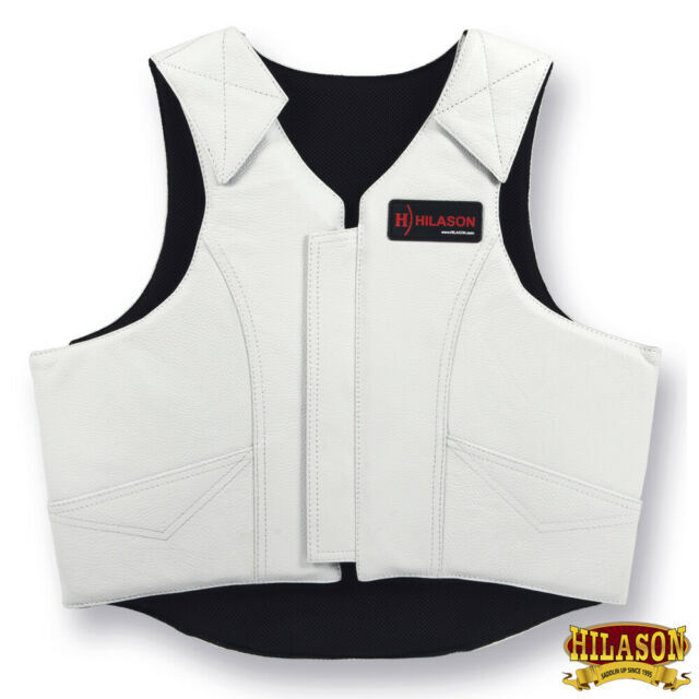 HILASON HSPV800ND-S Bull Riding Vest - White, Size: S (HSPV800ND-S) for ...