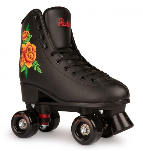 Rookie Rosa Quad Roller Skates Black with Optional Skate Bag | eBay UK