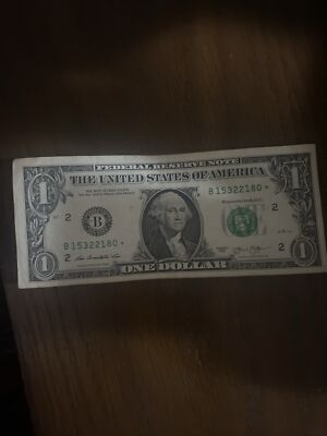 2013 1 dollar bill star note b | eBay