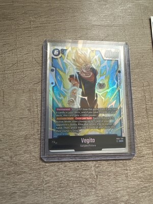 Vegito FB04-130 SCR DBZ Ultra Limit Fusion World Secret Rare English ...