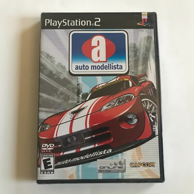 Auto Modellista for Sony PlayStation 2 PS2 (Brand New, Sealed) Capcom ...