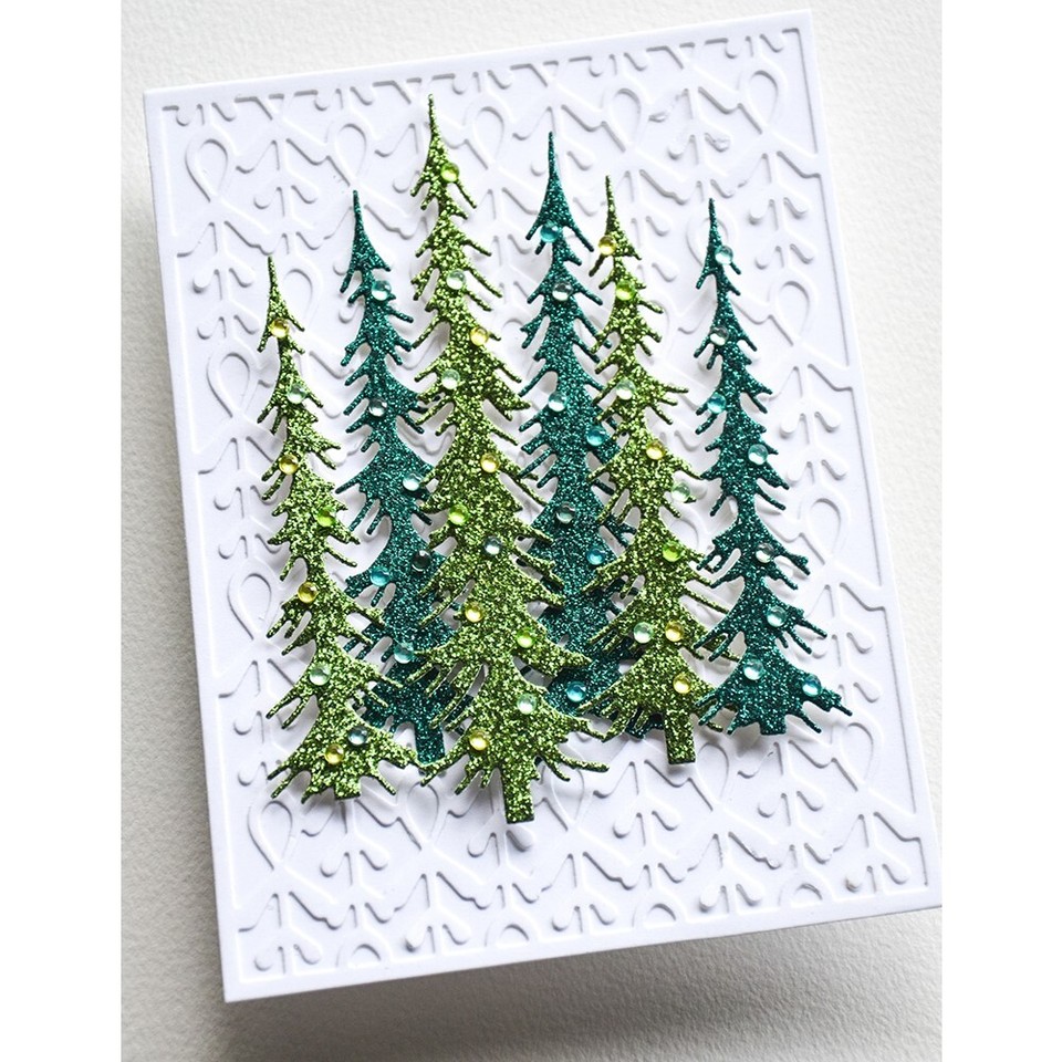 Metal Cutting Dies Trees Scrapbooking Album Paper Card Embossing ...