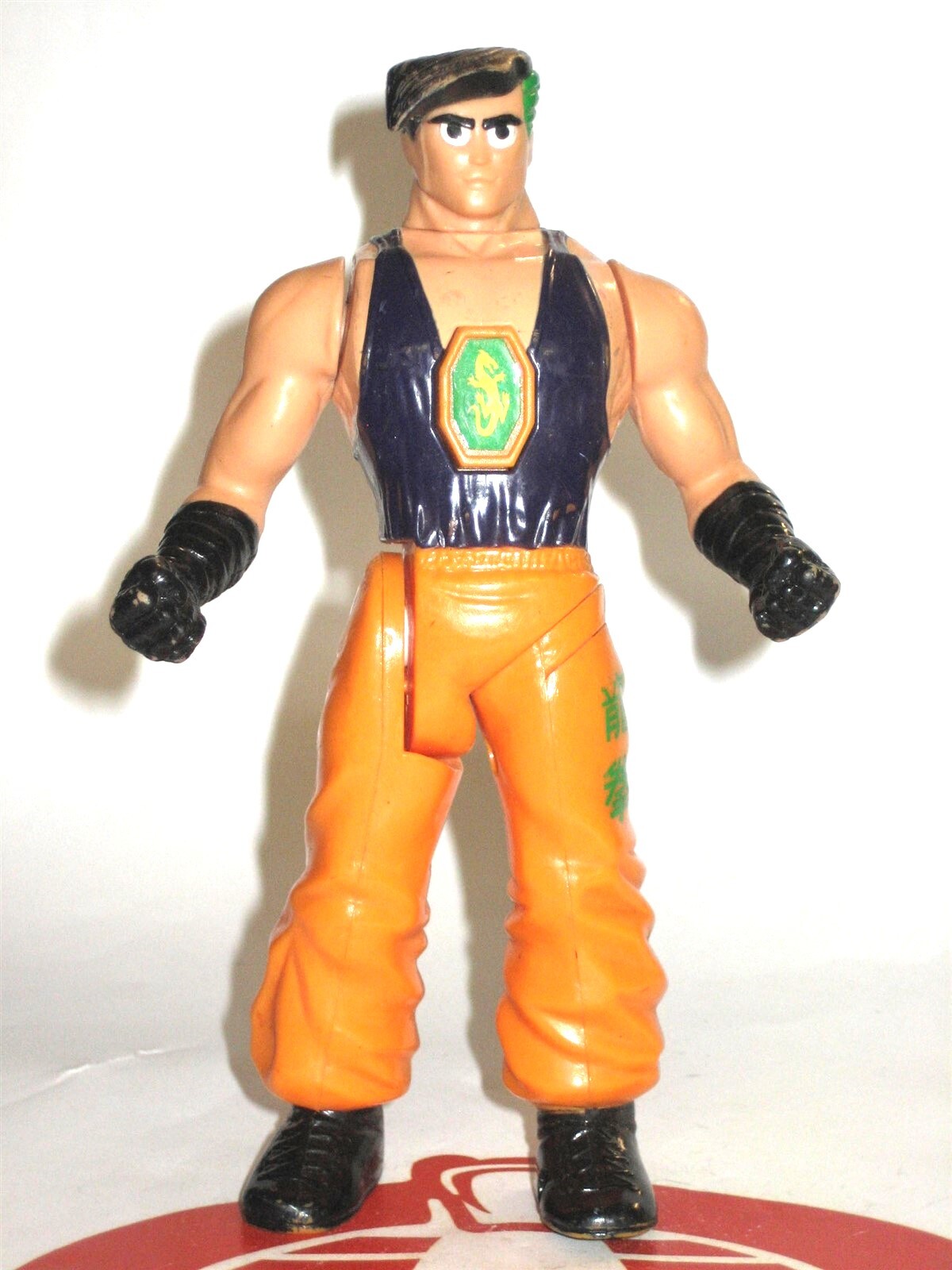 Karate Fighters Action Figure DRAGON KICK Milton Bradley | eBay