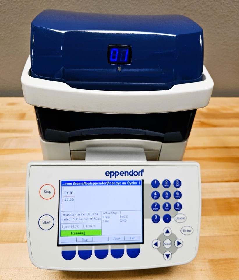 Eppendorf Mastercycler Pro S 96-Well PCR Thermal Cycler w Controller ...