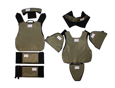 Ballistic aramid soft inserts IIIA Set for Vest Shark, size XL | eBay