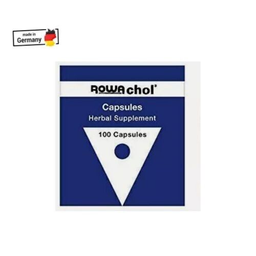 Rowachol Capsules 100 – Gallstone Support & Liver Health – Free ...