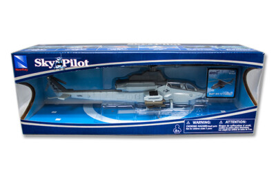 New Ray Sky Pilot Bell AH-1Z Cobra 1:55 Grey 26123 | eBay