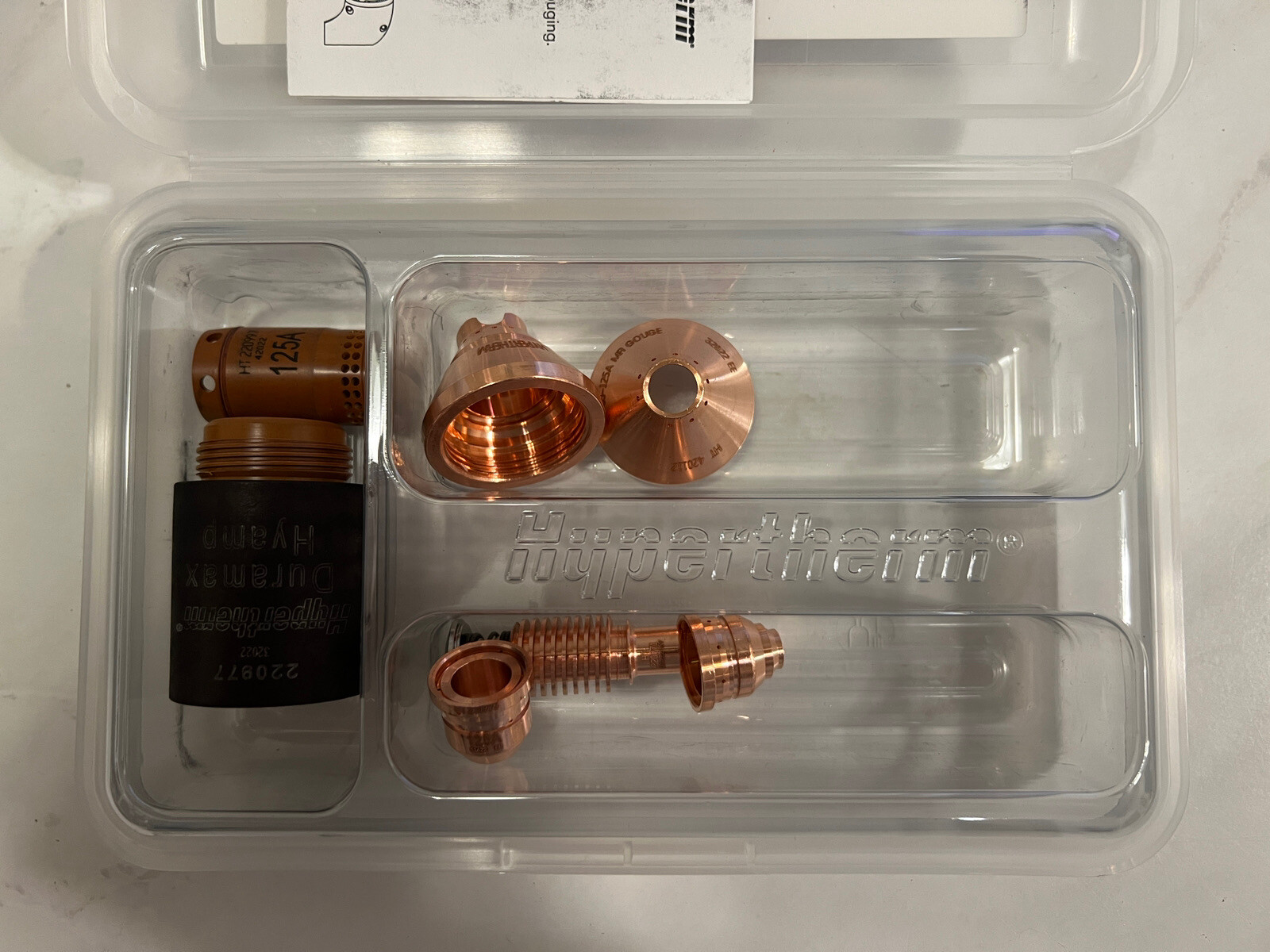 Hypertherm 428099 Kit PMX125 Starter Consumable Starter Kit Handheld ...