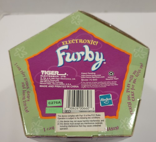 Vintage Electronic Furby Mink Series 7 1999 NIB RARE. HARD TO FIND! | eBay