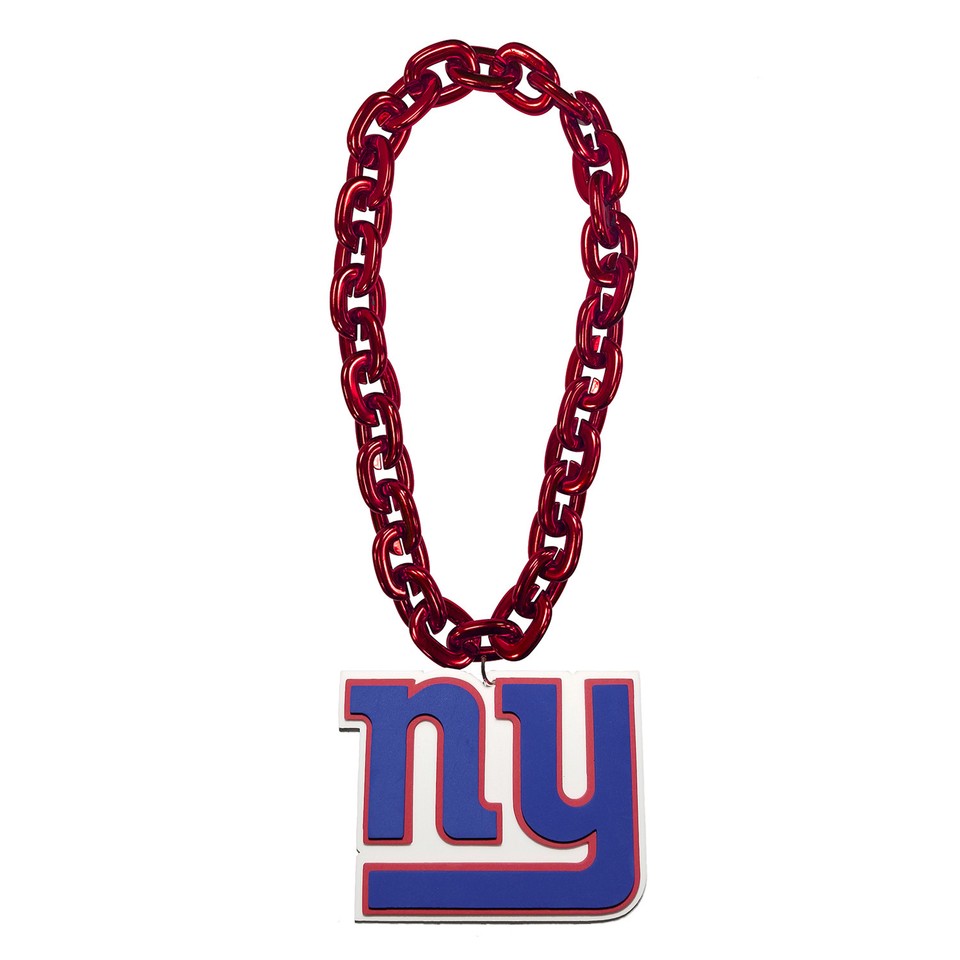 Aminco NFL New York Giants 3D Fan Chain Magnet Red Chain | eBay