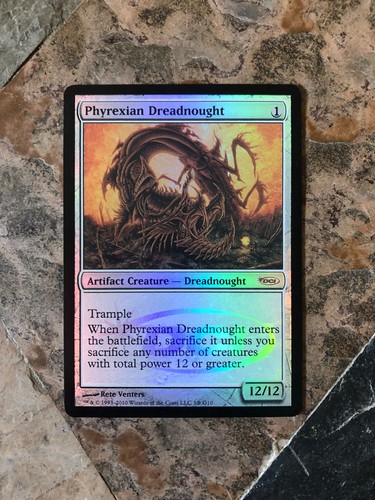 MTG - Phyrexian Dreadnought - Mirage - FOIL - Alt Art -Legacy - WATCH ITEM VIDEO | eBay