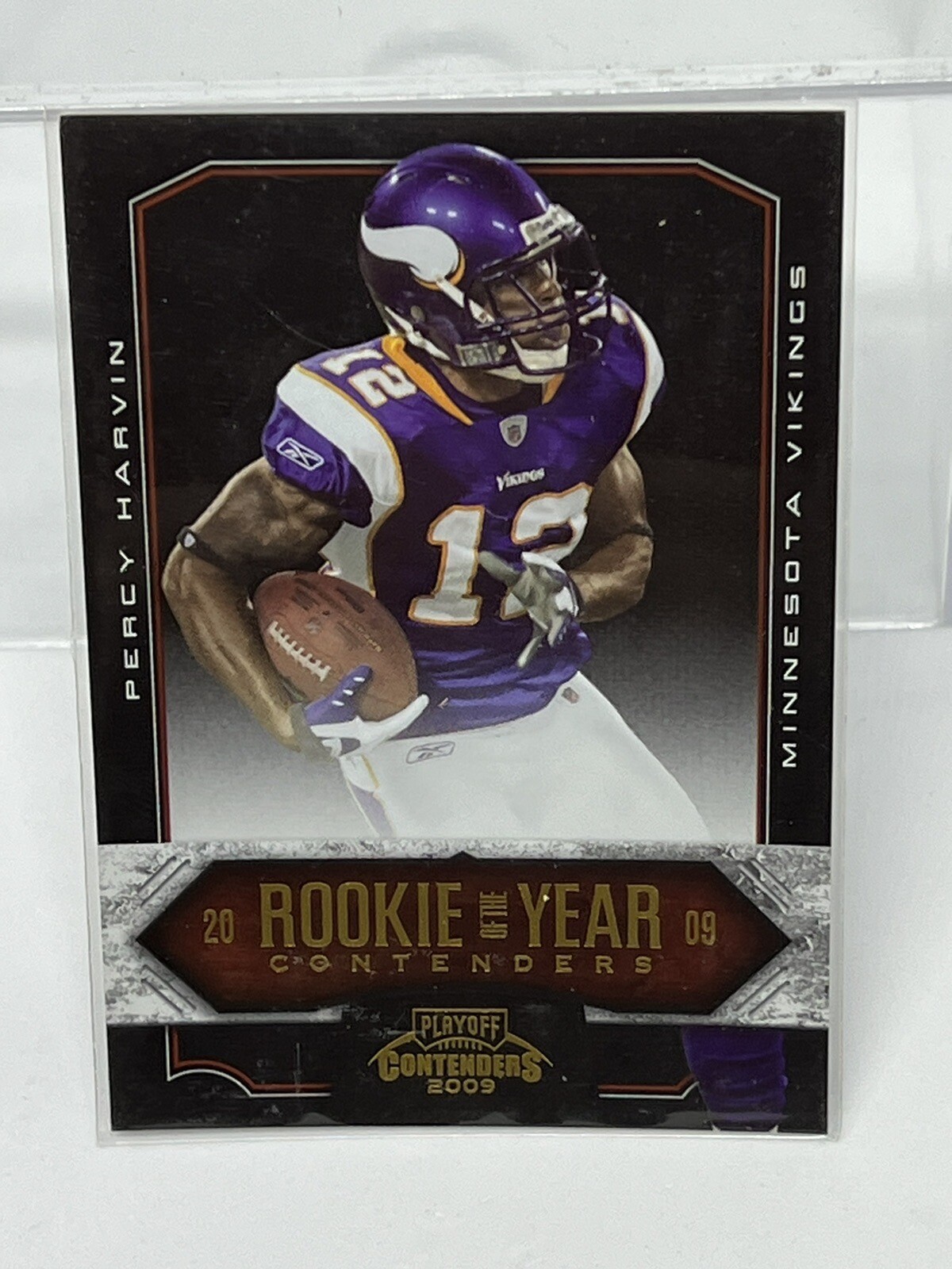 2009 Playoff Contenders Rookie of the Year Percy Harvin /100 #1 | eBay
