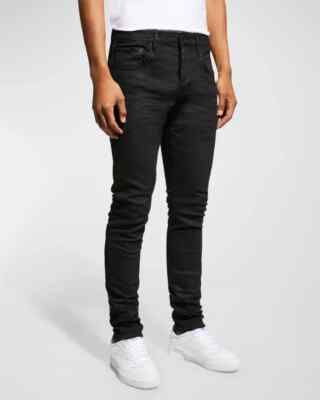 Purple Brand Jeans P001 BLACK RESIN Low Rise Skinny Jean Purple Brand Jeans P001 BLACK RESIN Low Rise Skinny Jean
