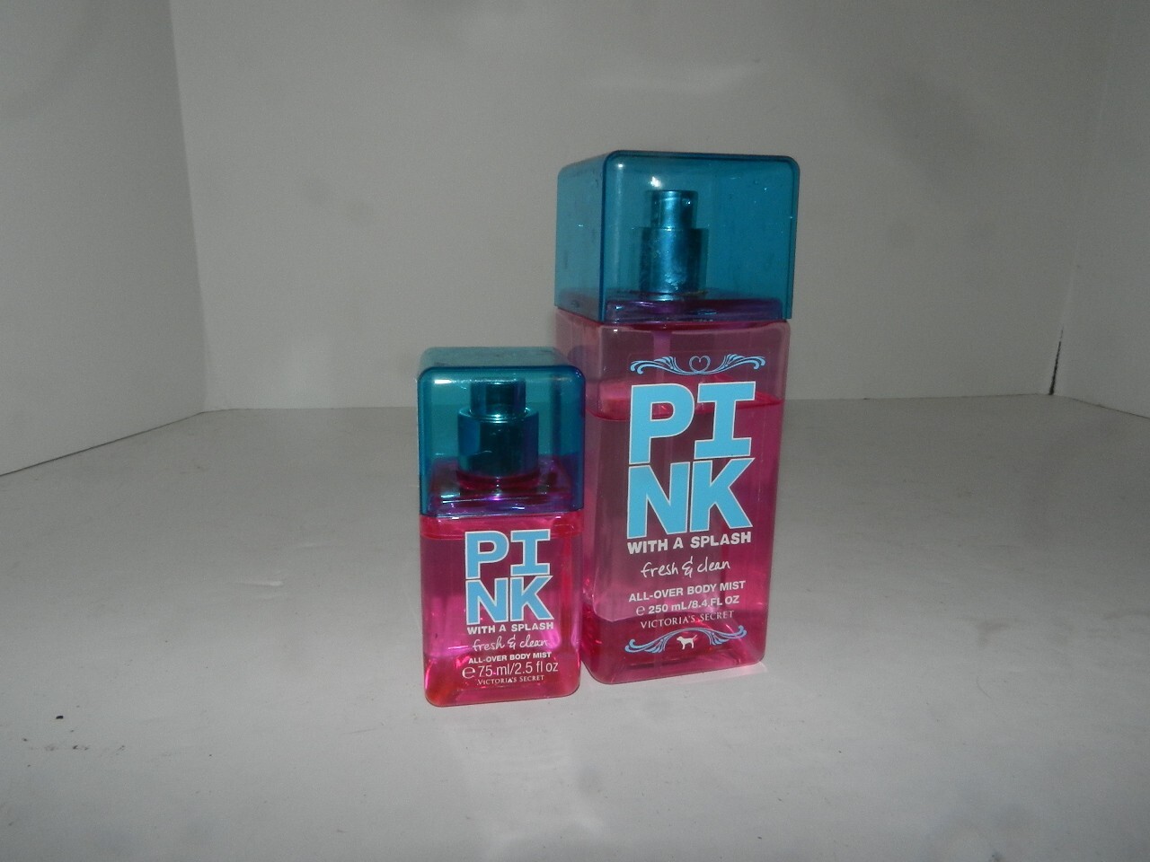 Victorias Secret Pink With A Splash Fresh And Clean All Over Body Mist 8