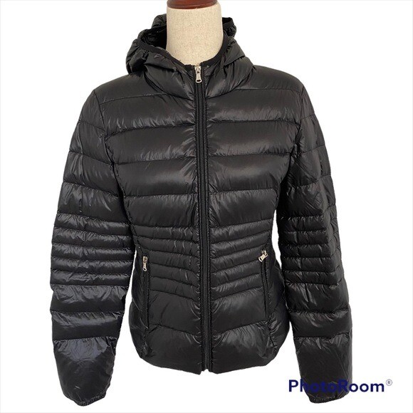 Halifax Black Traders Puffer Jacket Coat Size Small - Gem