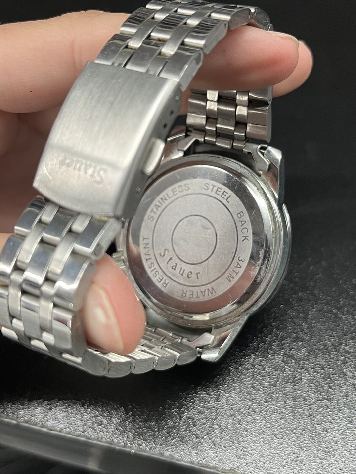 Stauer Jet Setter Chronograph Men's Watch Water Resistant Tested ...