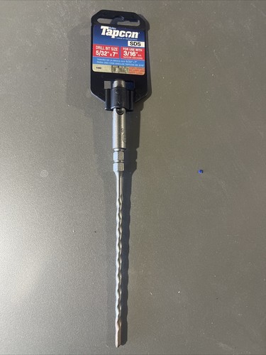 Tapcon 5/32-in x 7-in SDS-Plus Drill Bit #11492 | eBay