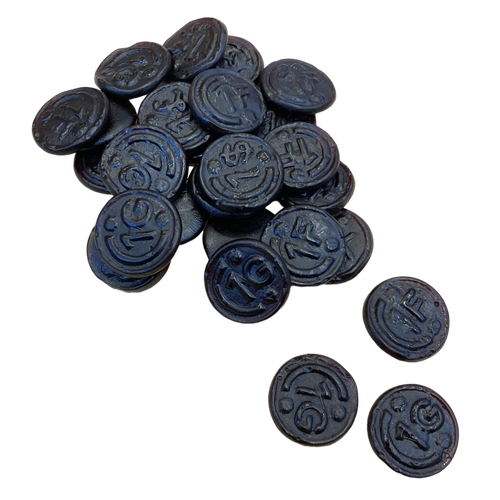 de Bron SUGAR FREE Liquorice Coins - chewy, sweetned with sweetner, 1kg ...