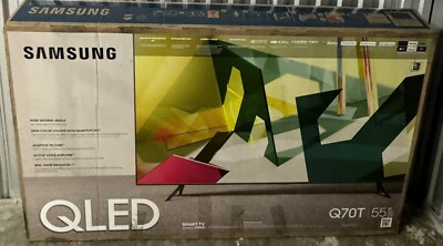 SAMSUNG 55-inch Class QLED Q70T Series - 4K UHD Dual LED Quantum HDR ...