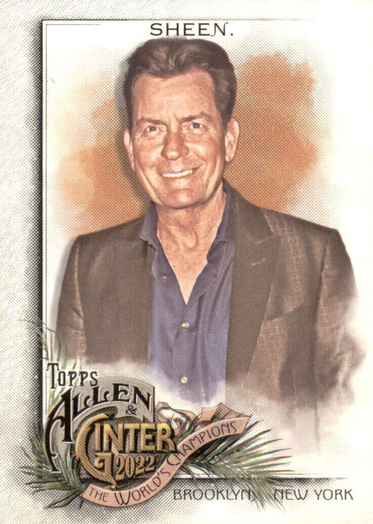 2022 Topps Allen & Ginter's - #292 Charlie Sheen (RC) for sale online ...