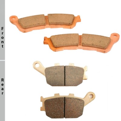 Fits Honda NC700XD '12-14 Brake Pads Front & Rear Bundle GOLDfren & DBX ...