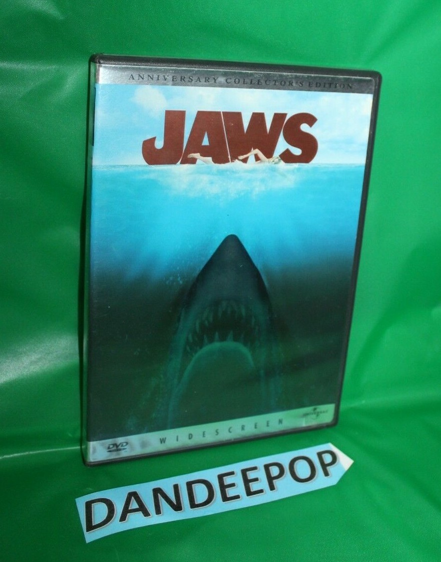 Jaws (DVD, 2000, Anniversary Collectors Edition Dolby 5.1 Surround ...