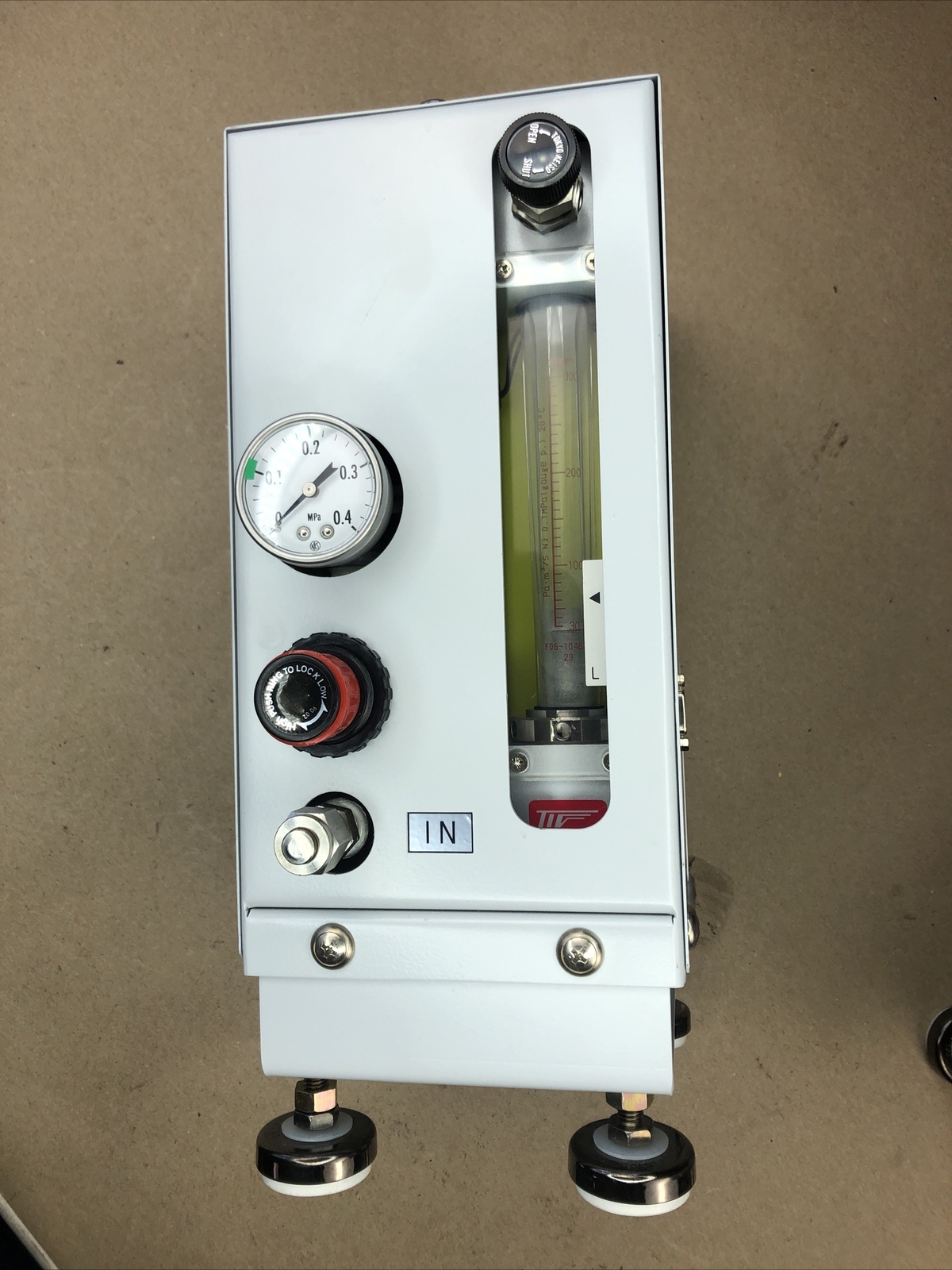 Tokio Keiso Nitrogen N2 Purge Flow Meter Reed Switch Alarm, Regulator ...