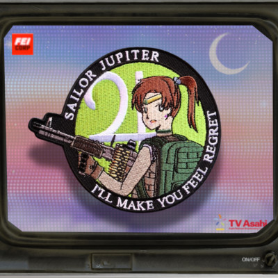 Tactical Sailor Jupiter gun girl Moon senshi hook morale anime Airsoft ...