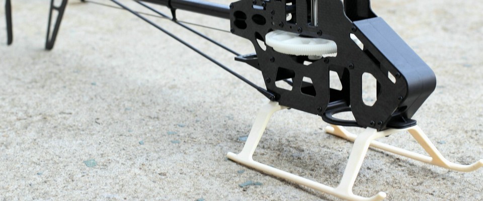 450Pro Flybarless RC Helicopter Stand Landing Frame for Align Trex 450 ...