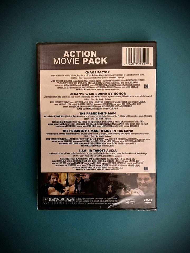 5 Movie Action Collection DVD [Action 2015] **Sealed / New / Rare ...