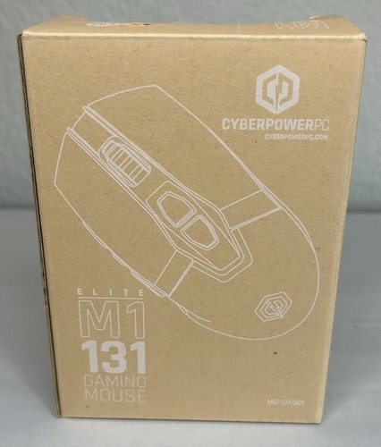 CyberPower PC Elite M1 131 Gaming Mouse Wired Factory for sale online ...