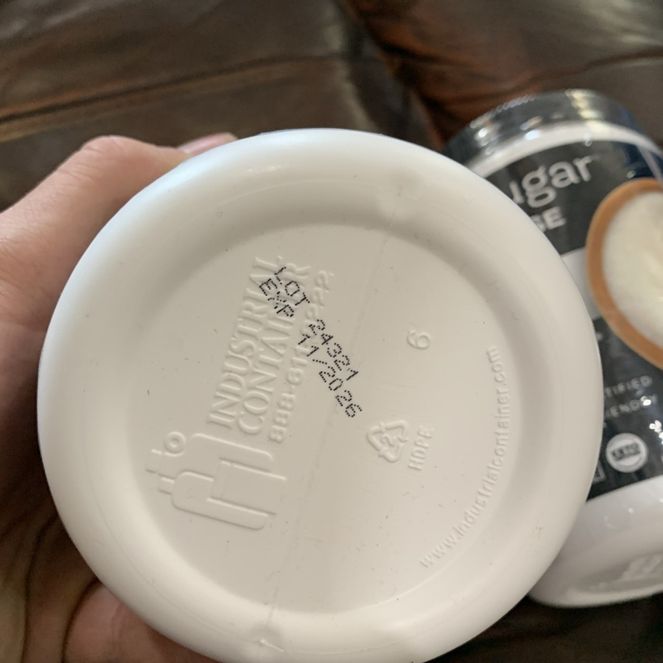 RX SUGAR ALLULOSE SUGAR (2 LB) PLANT-BASED ( Cans Scuffed , Dusty ...