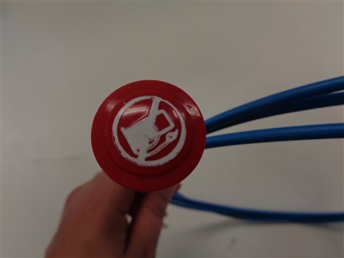 CHOKE CABLE A6493-001 BLUE W/ KNOB 10 1/2' MARINE BOAT | eBay