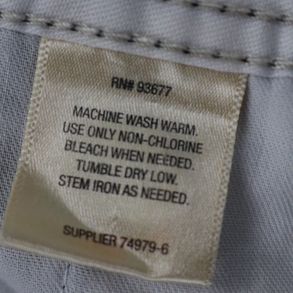 St Johns Bay Shorts Mens 34 Chino Blue Twill Basic Summer Casual Deck ...