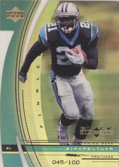 1999 Upper Deck Black Diamond - Tim Biakabutuka #19 Final Cut /100 for ...