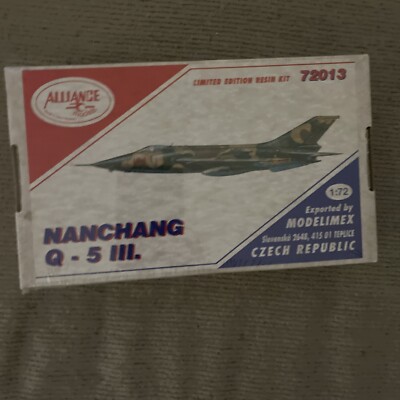 Vintage Alliance Models Limited Edition Resin Kit 72013 Nanchang Q-5 ...