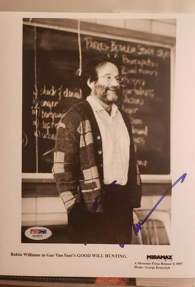Robin Williams Smile Beard