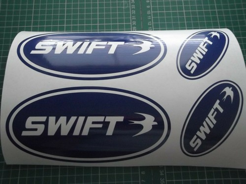 SWIFT CARAVAN MOTORHOME OVAL STICKERS DECAL 19 DIFFERENT COLOURS | eBay UK