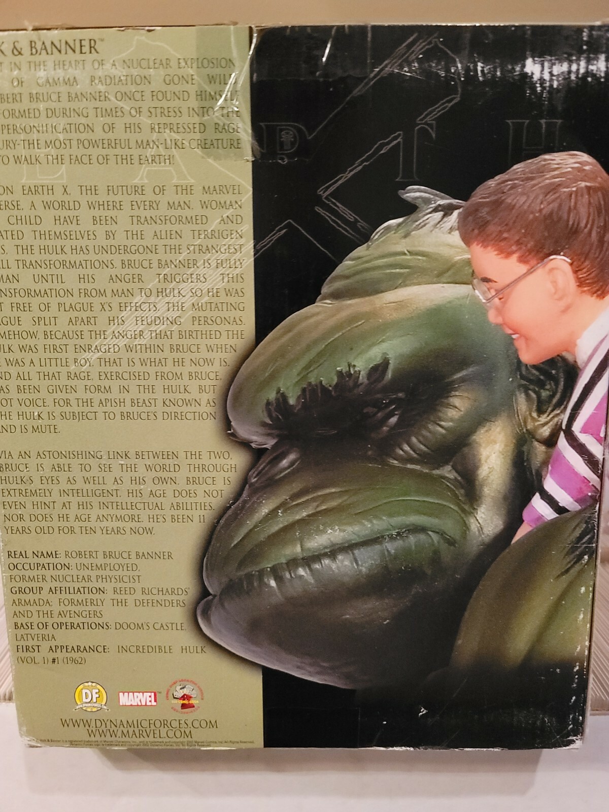 Dynamic Forces / Marvel: Earth X - Hulk and Banner Limited Bust (236/ ...