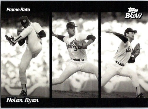 2023 Topps Black & White #FR7 Nolan Ryan Frame Rate | eBay