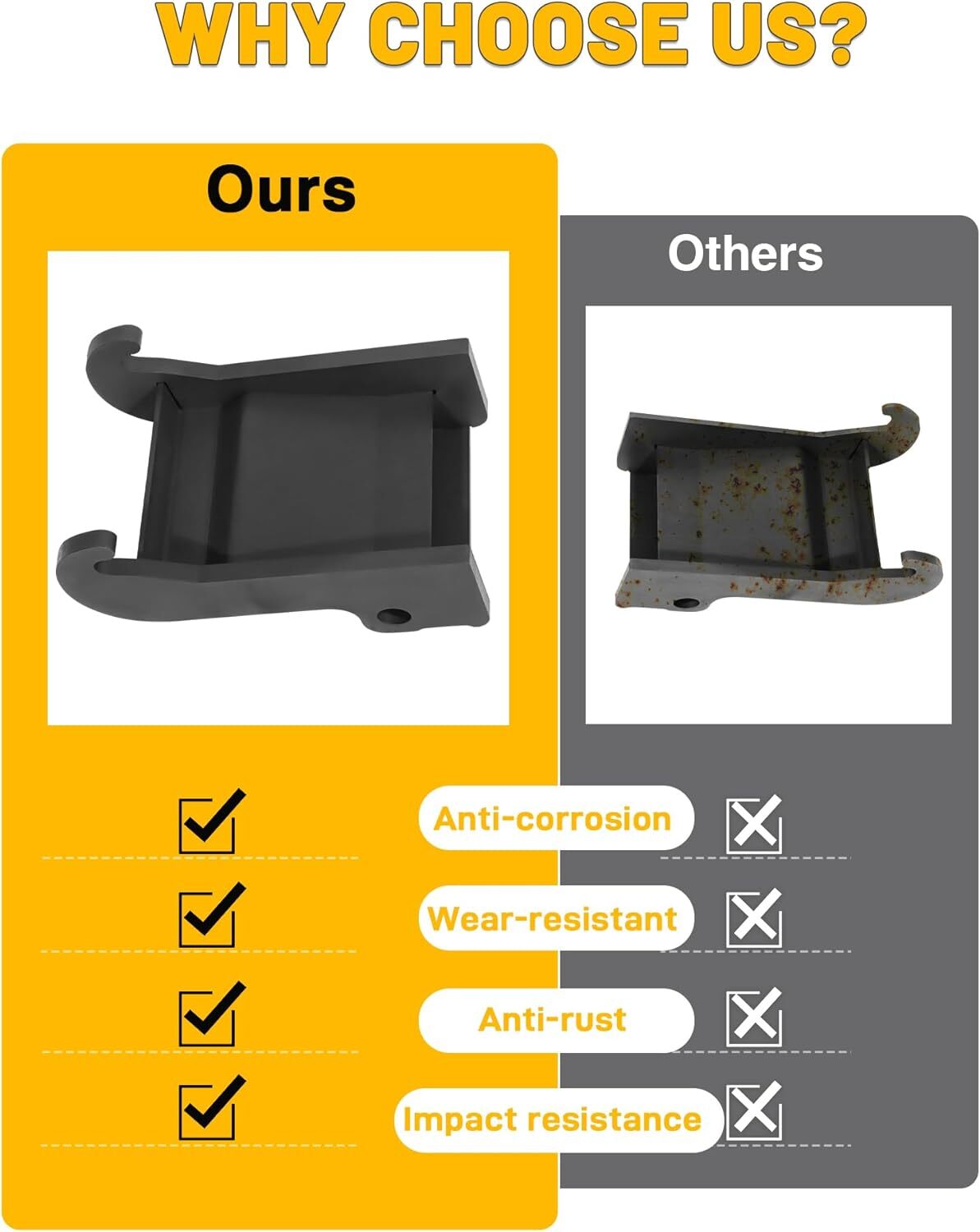 For Bobcat X-change E Series New Steel Quick Attach Excavator Coupler ...