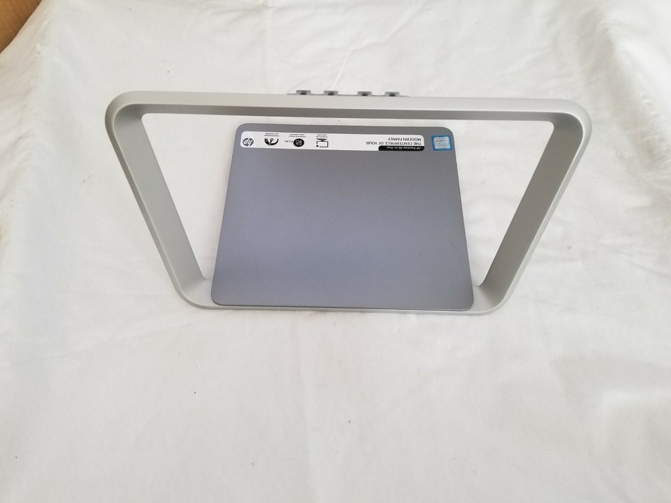 HP All In One Desktop PC 24-B 24-B223W Genuine Silver Stand Frame Base ...