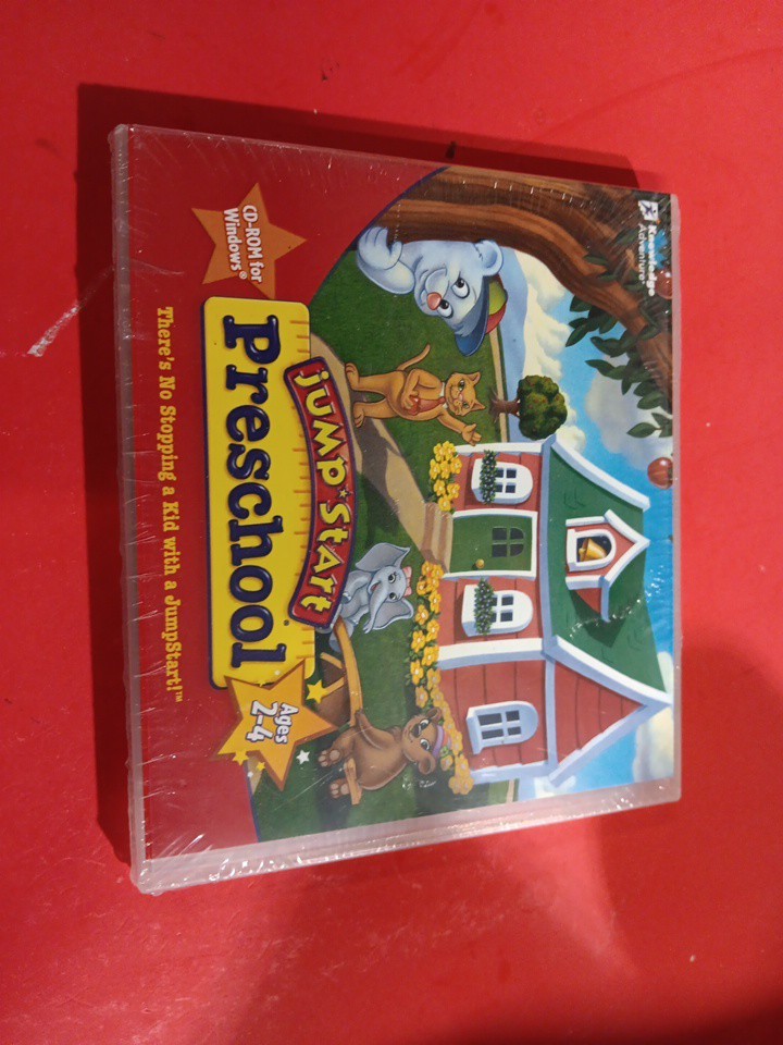 JumpStart Preschool Ages 2-4 Knowledge Adventure Jump Start New Sealed | eBay