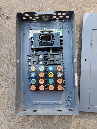 Square D Buss Fuse Load Center 100A WITH FSP-120M Fuse Panel (Q-122) | eBay