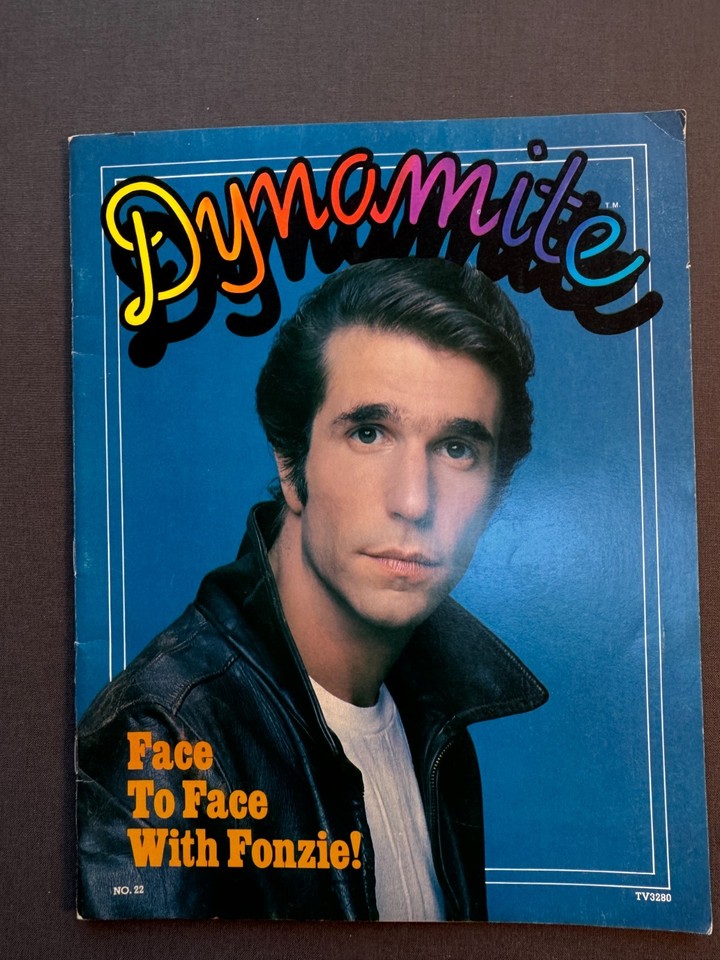 1970s DYNAMITE MAGAZINE LOT of 10 - MASH, Fonz, MAD, Herbie, Sweathogs ...