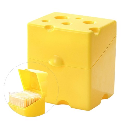 Sliced Cheese Storage Container Cheese Slice Holder Plastic Butter ...