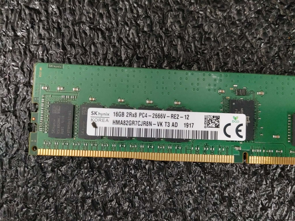 SK hynix 128GB (16GBx8) 2Rx8 PC4-21300 (DDR4-2666V) DDR4 ECC Server ...
