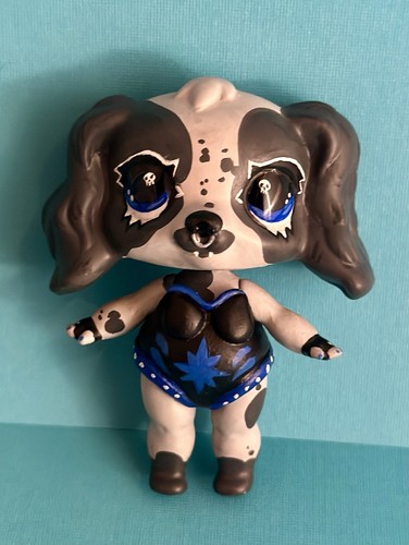 LPS Littlest Pet Shop Hand Painted Emo Dog Anthro Furry Custom | eBay