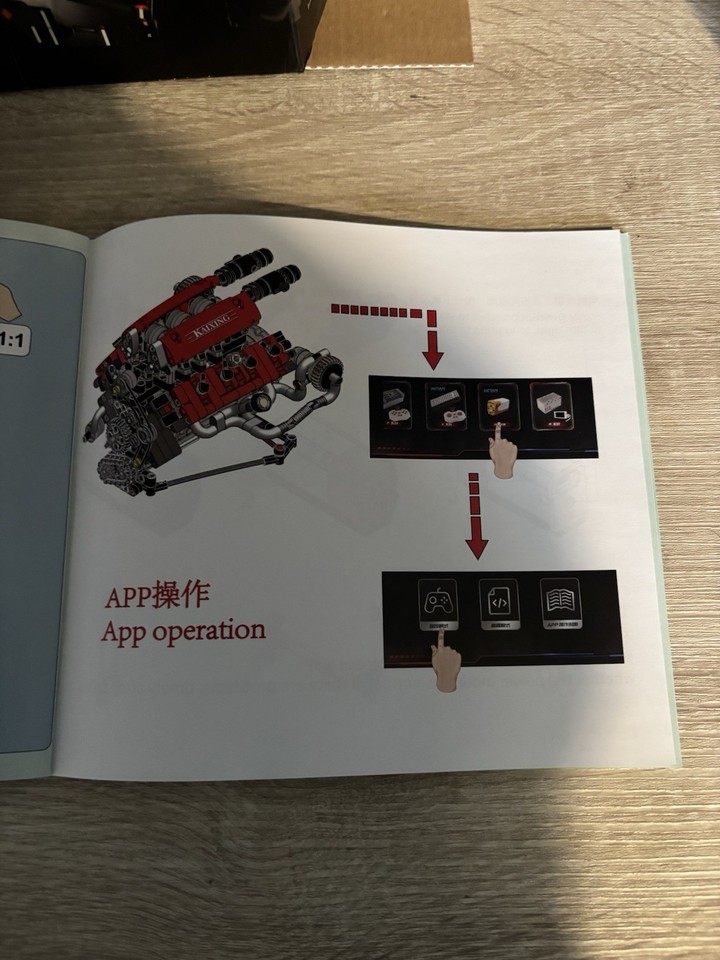 Technical Car Engine Toys The Motorized LSX454 V8 Engine Building Block ...