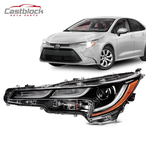 Fit 2020-2022 Toyota Corolla Left Side L LE Headlights W/LED DRL ...